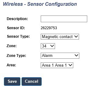 Wireless sensors